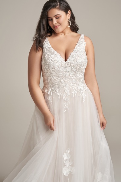 Stephanie Lynette - Abito da sposa | Collezione Rebecca Ingram | Scollo ...